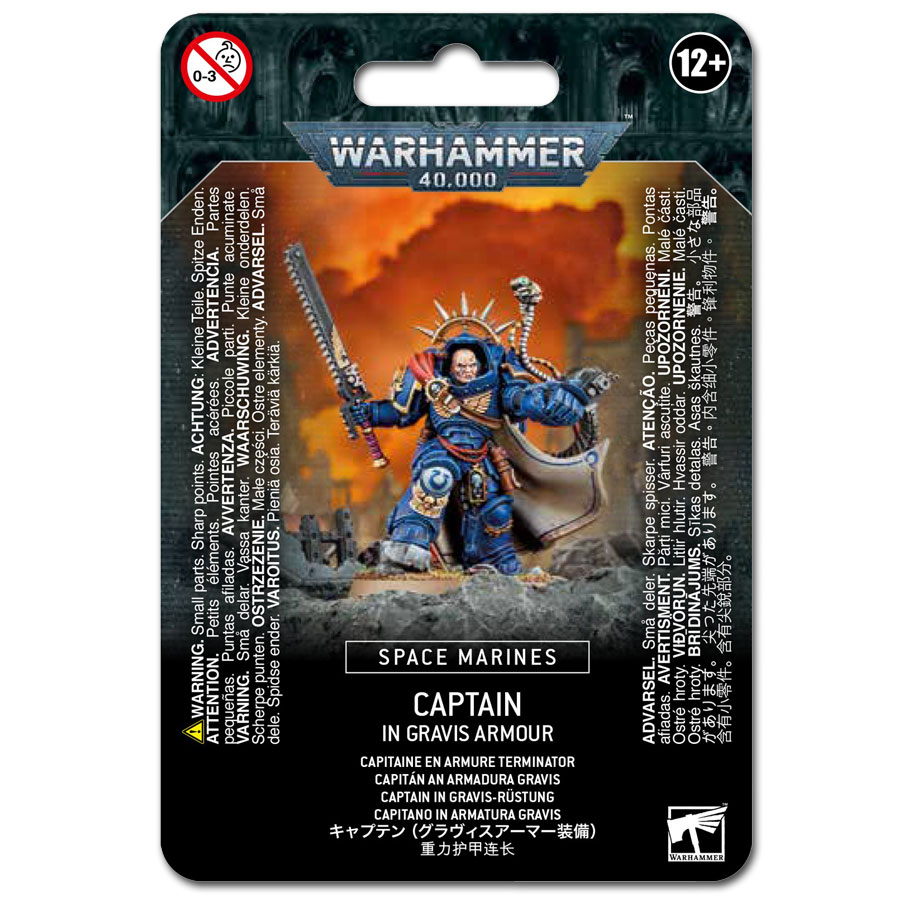 Space Marines - Captain in Gravis Armour