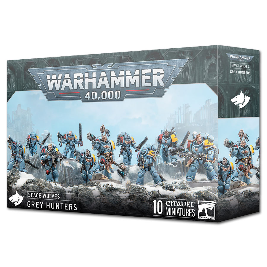 Space Wolves - Grey Hunters