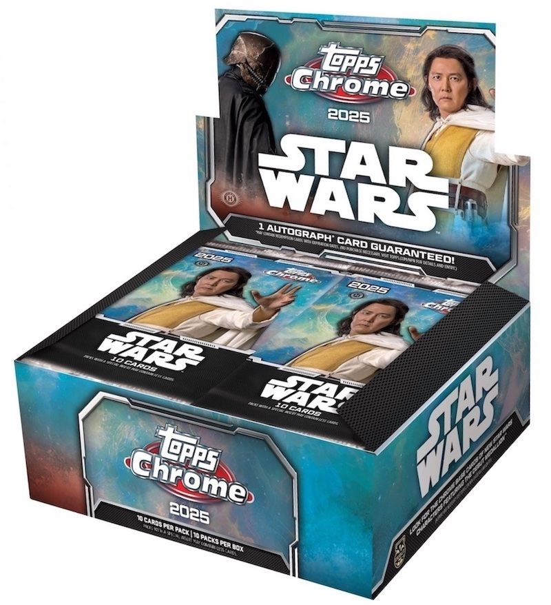 2025 Topps Star Wars Chrome - Hobby Box - Hobby Box