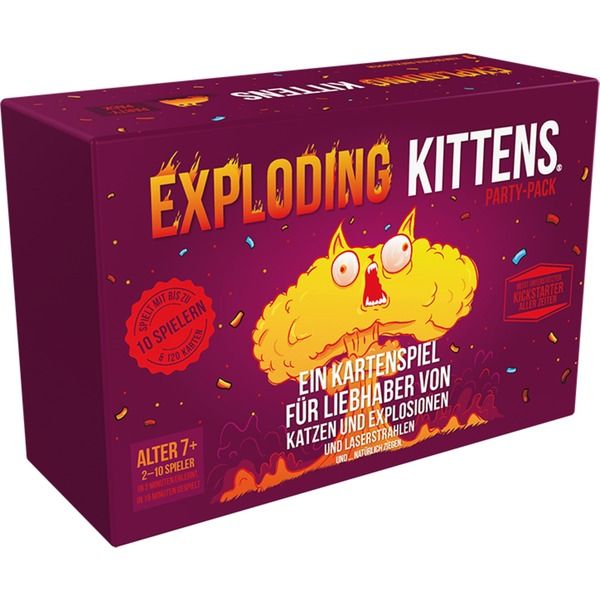 Exploding Kittens Party Pack Deutsch