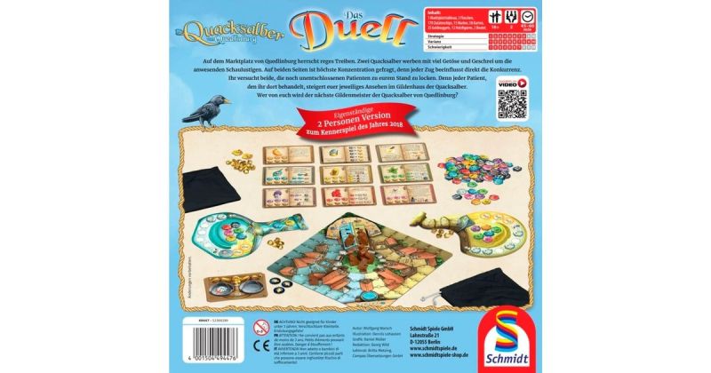 Die Quacksalber von Quedlinburg, Das Duell - Deutsch