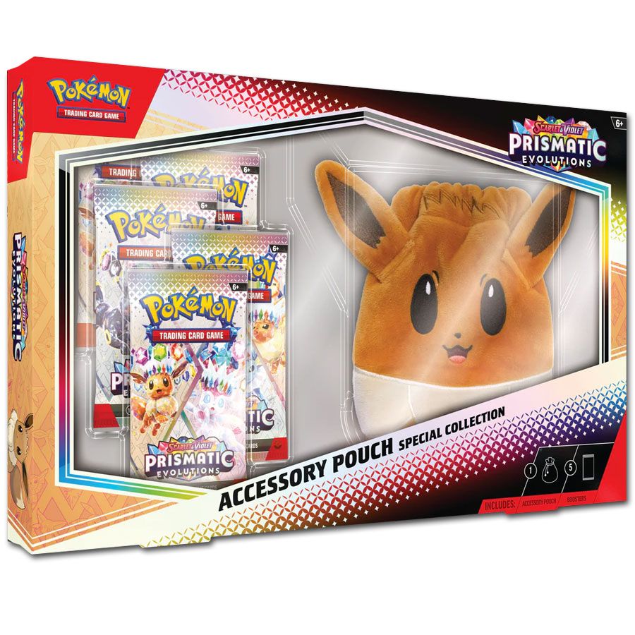 Prismatic Evolutions Accessory Pouch Special Collection - German