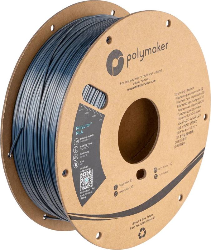 PolyLite PLA Silk - Chrome