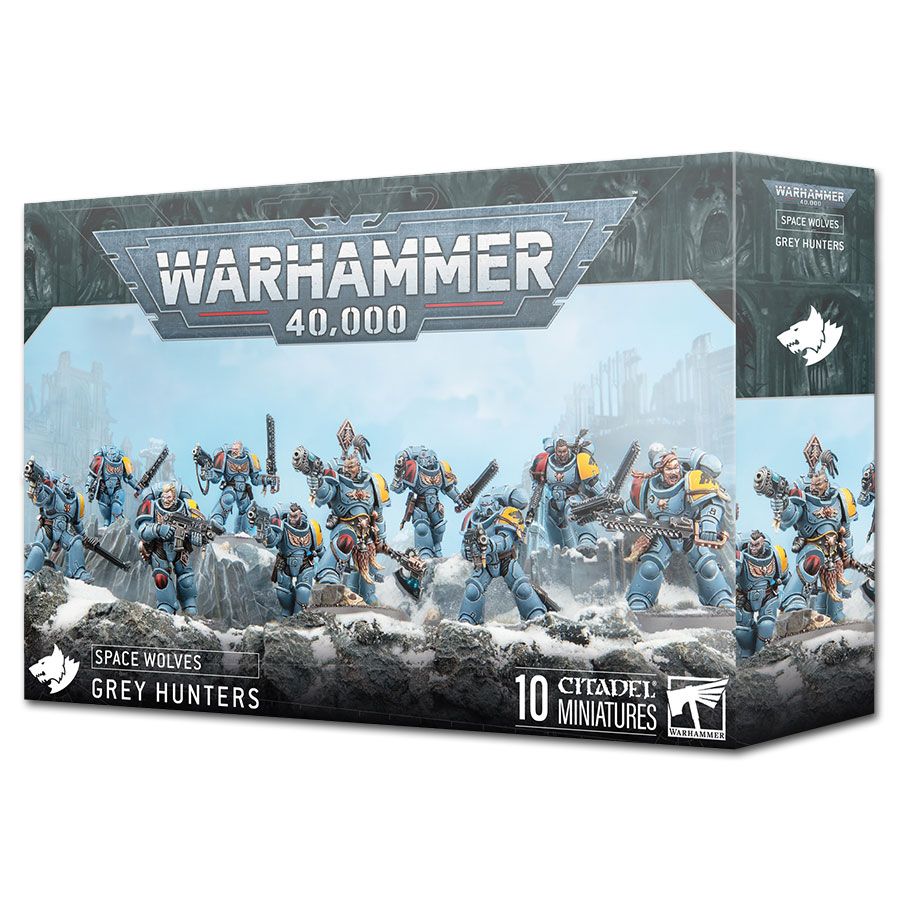 Space Wolves - Grey Hunters
