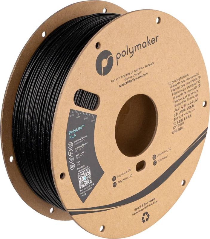 PolyLite PLA Galaxy - Galaxy Black